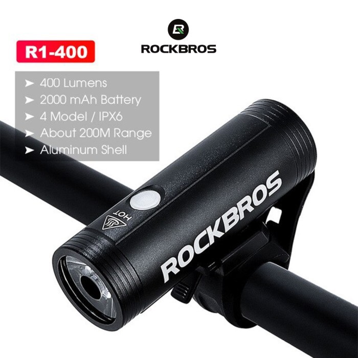 Jual ROCKBROS R1-400 Bike Light 400 LM - Lampu Sepeda 400 Lumens ...