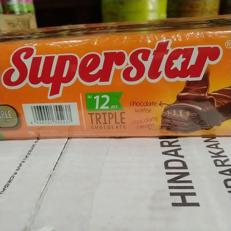 Jual superstar triple chocolate wafer | Shopee Indonesia