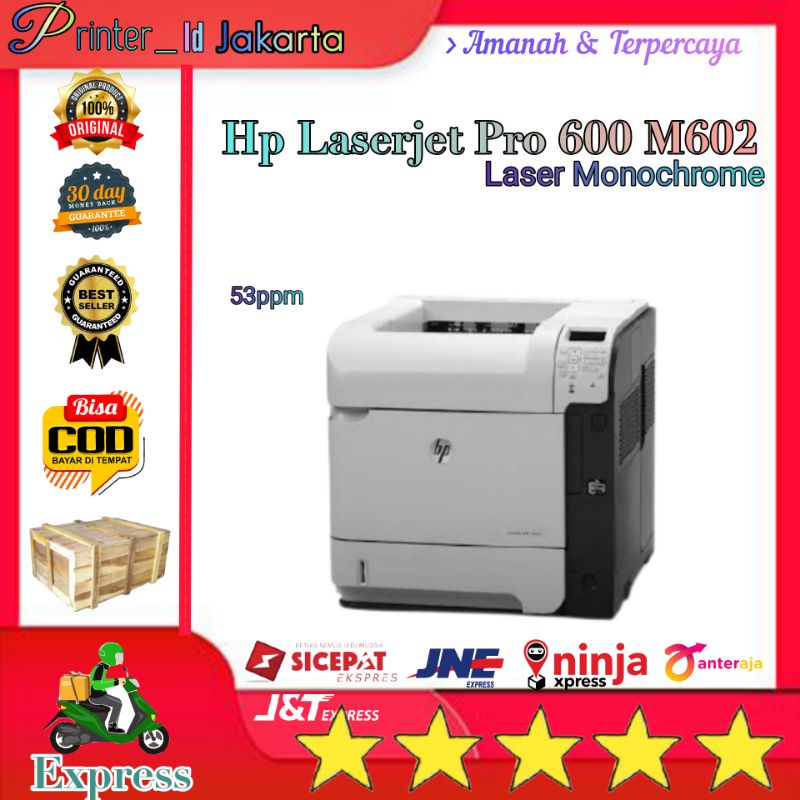Jual Hp Laserjet Pro 600 M602 Printer Laser Mono | Shopee Indonesia