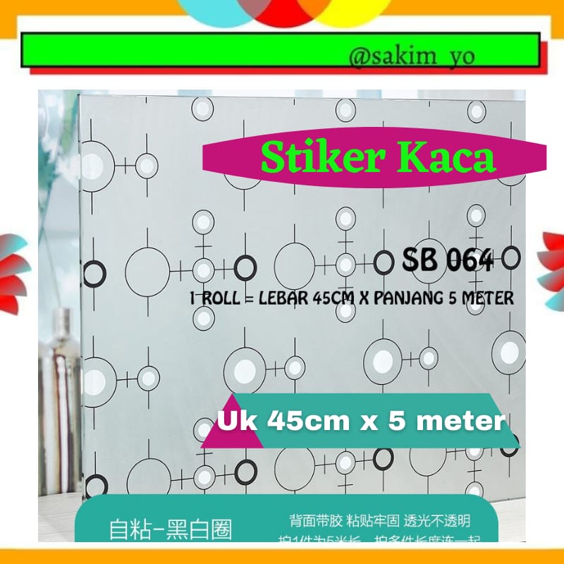 Jual SKM SUNBLAST SUN BLAST STICKER UK 45CM X 5 METER SB 064 WALL ...