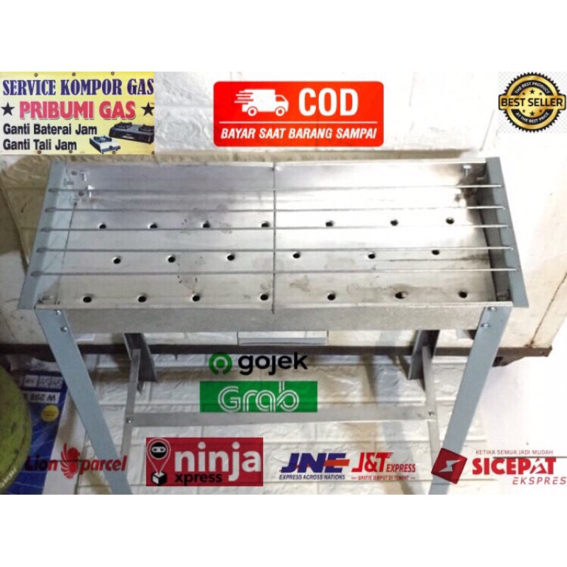Jual Tempat Bakaran Panggangan Sate Stand Kaki | Shopee Indonesia