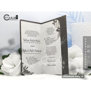 Jual UNDANGAN PERNIKAHA/ CETAK UNDANGAN RIZKY 28/ UNDANGAN MURAH ...