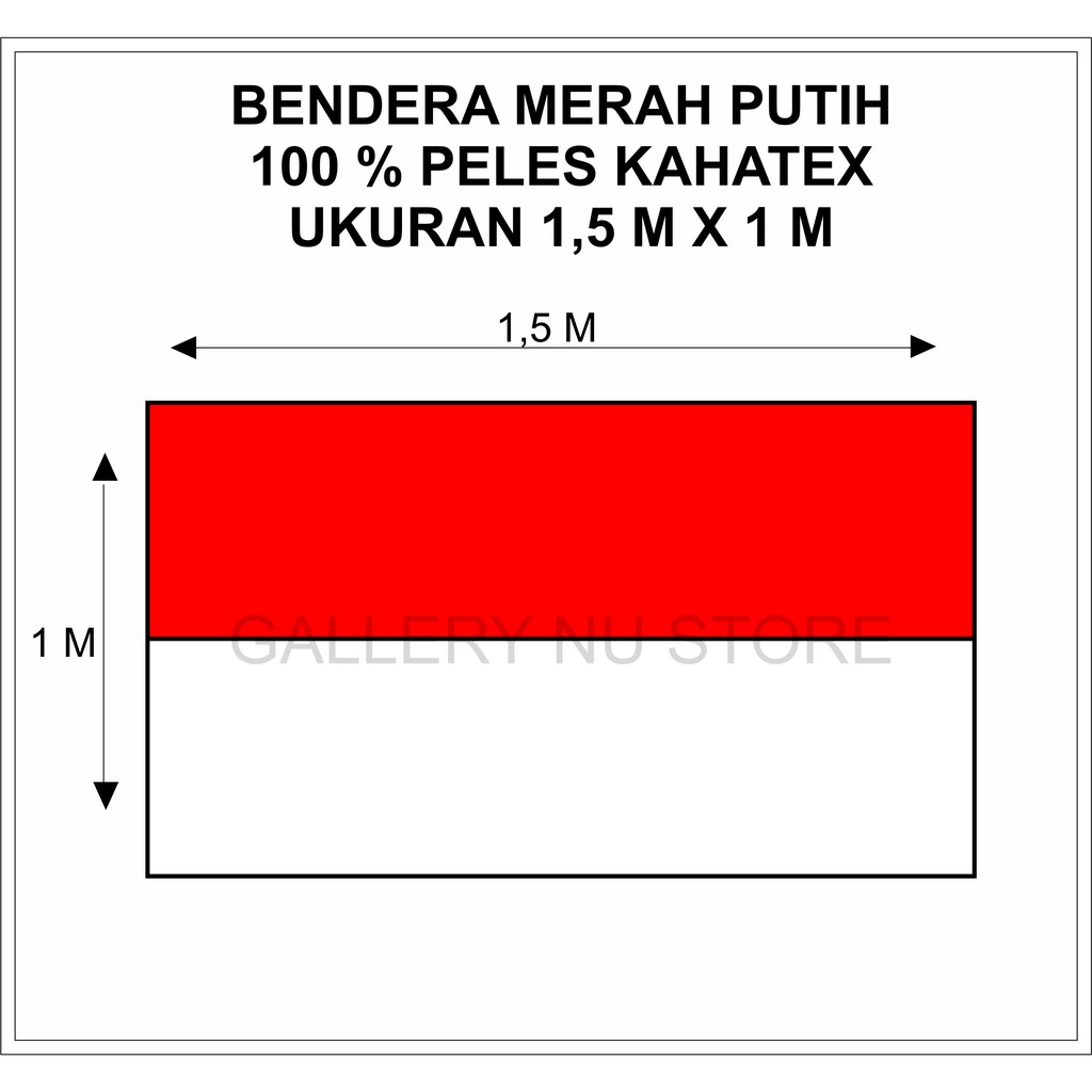 Ukuran Bendera Merah Putih Untuk Rumah - Homecare24