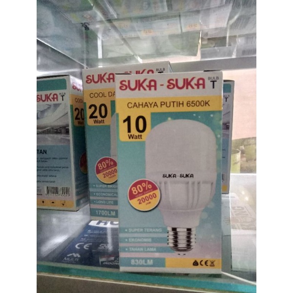 Jual lampu LED suka-suka COOL DAYLIGHT 6500k | Shopee Indonesia