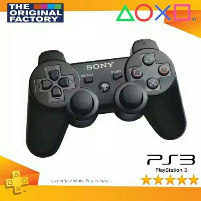 Jual Stik Ps3 Original Pabrik Stick Playstation 3 WIireless OP Warna ...
