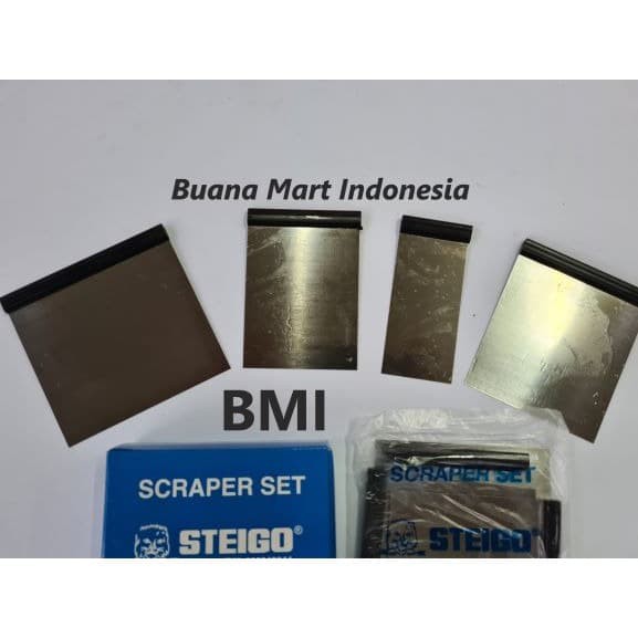 Jual Kape Set | Scraper Besi | 4 Pcs | Scraper Set | KP Set | Shopee ...