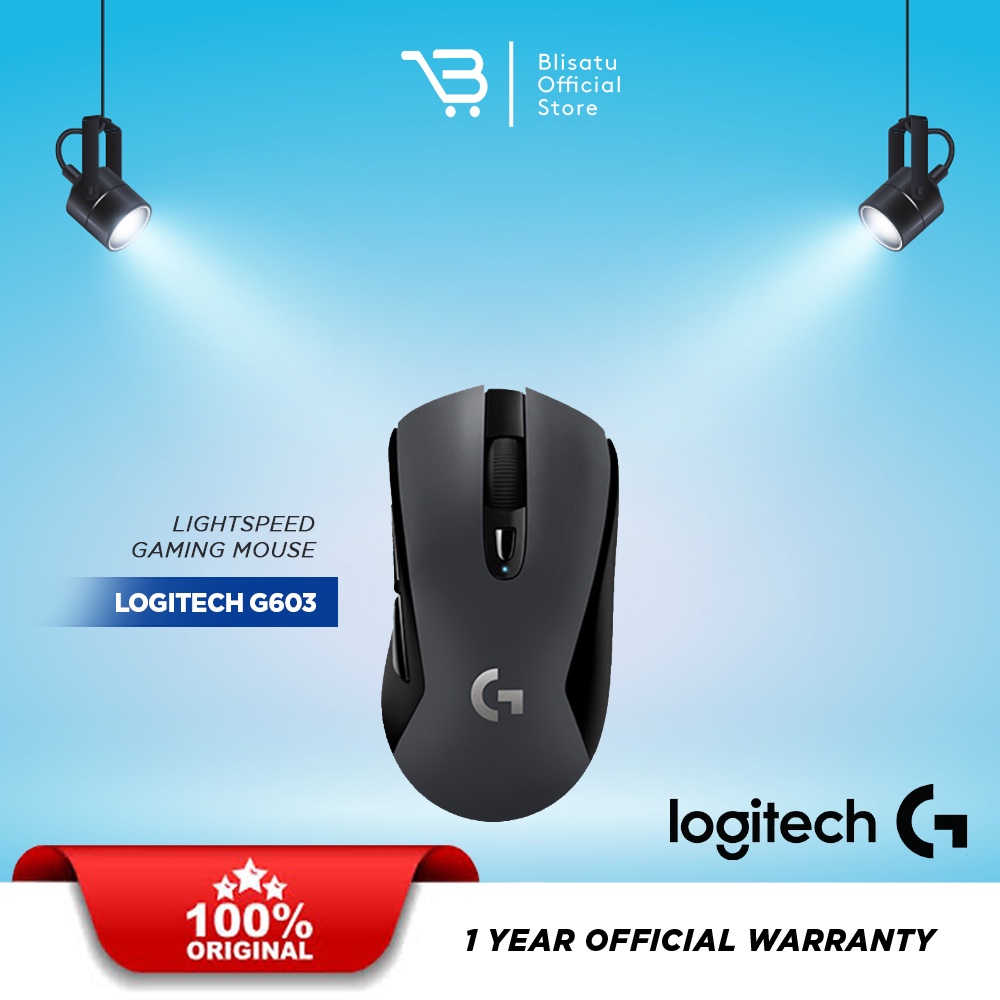 Jual Logitech G603 Lightspeed Wireless Gaming Mouse | Shopee Indonesia