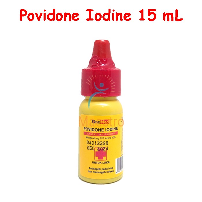 Jual Povidine Povidone Iodine Onemed 15ml Povidon Iodin 15 ml | Shopee ...