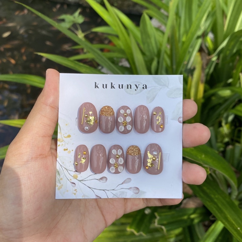 Jual BUNGA MELA | Kuku Palsu Custom | Wedding Nails | Kuku Lamaran ...