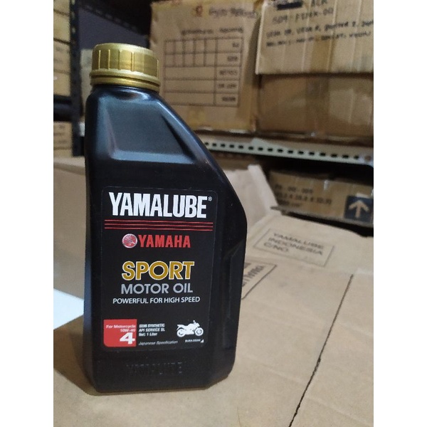 Jual OLI YAMALUBE SPORT 1LITER 10-40W 4T SEMI SYNTHETIC | Shopee Indonesia