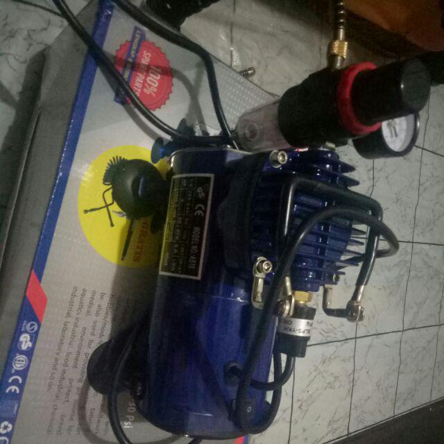 Kompresor Mini Compressor Complete Set With Air Brush H&L | Shopee ...