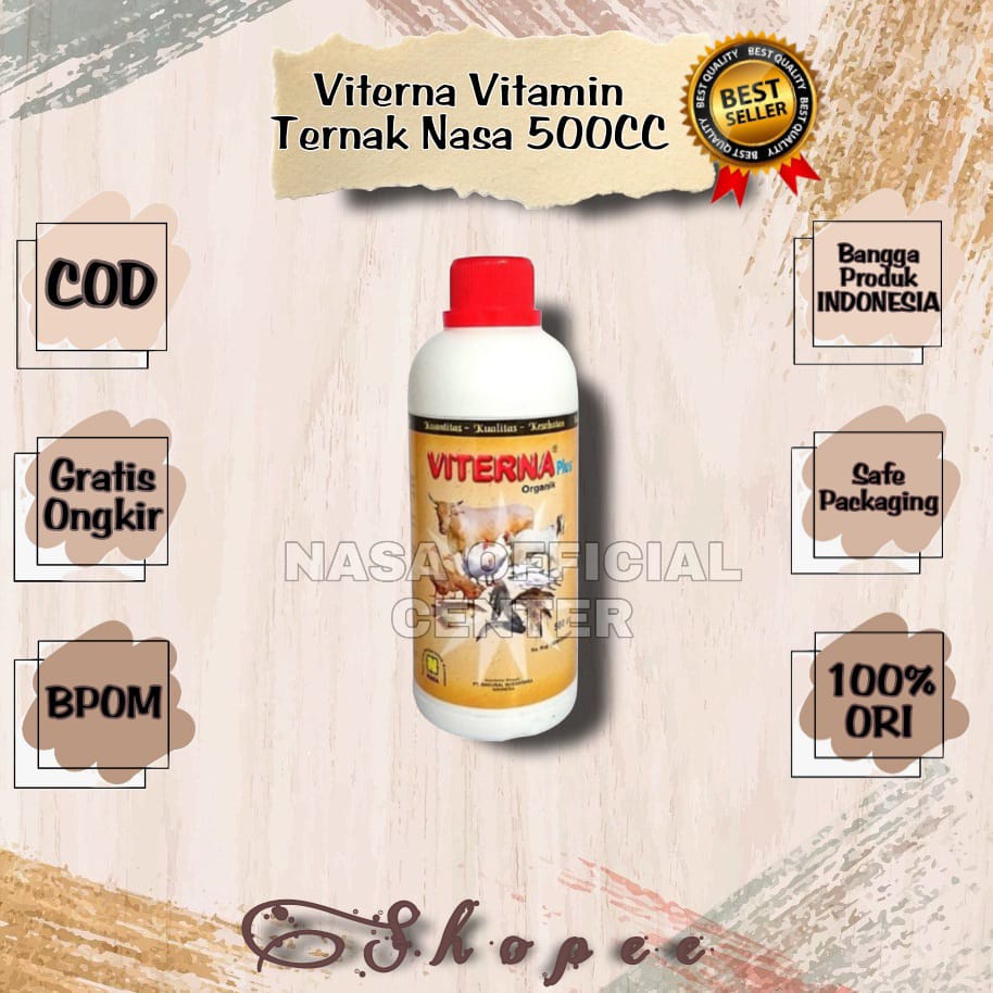 Jual VITERNA NASA VITAMIN TERNAK 500CC | Shopee Indonesia