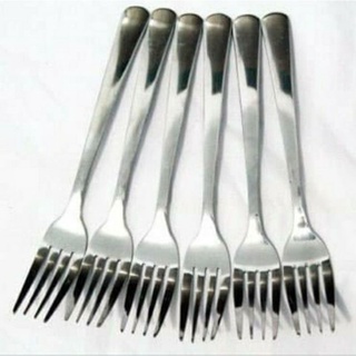 Jual SUBRON 6Pcs Sendok Garpu Makan Hotel Besar dan Standar Stainless ...