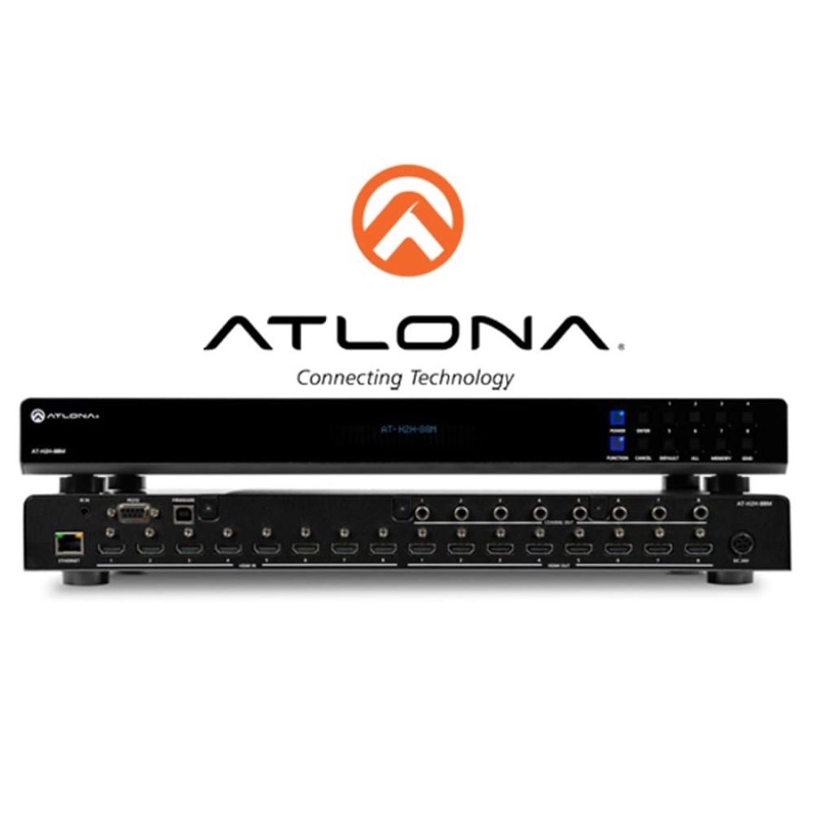 Jual Atlona 8x8 HDMI Matrix Switcher AT-H2H-88M Indonesia|Shopee Indonesia