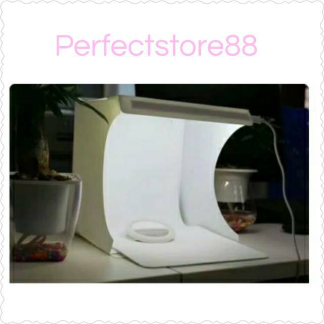 Jual Mini Photo Studio Product Kit dengan LED dengan 6 Variasi Warna ...