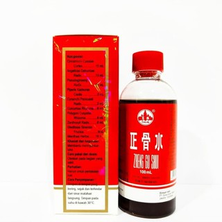 Jual Zheng Gu Shui 100 ml - Obat keseleo terkilir Retak-patah tulang ...