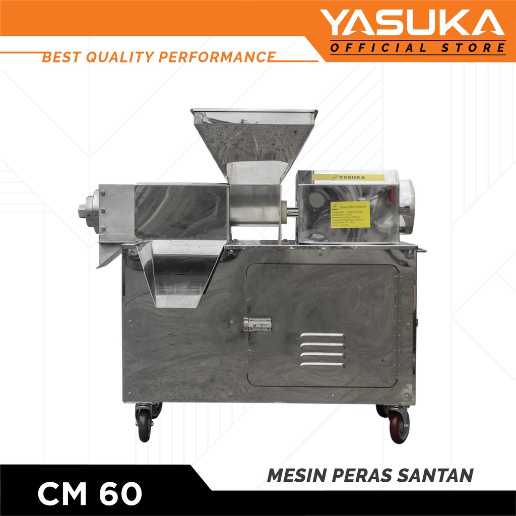 Jual Mesin Peras Santan Kelapa / Coconut Milk Extractor Yasuka CM 60 ...