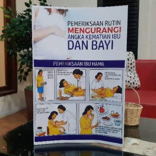 Jual Poster Pemeriksaan Ibu Hamil, Poster Ibu dan Anak, Poster ...