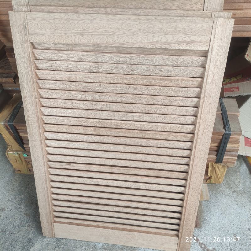 Jual Daun Jendela Krepyak Jalusi Kayu Kalimantan 50 x76 cm | Shopee ...