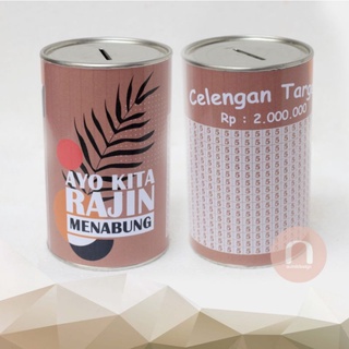 Jual Celengan Target/ Tabungan Target/ Celengan Viral Target 2JT 5K ...