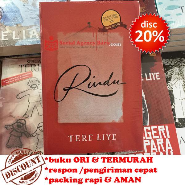 Rindu New Edition - Tere Liye (Original) | Shopee Indonesia