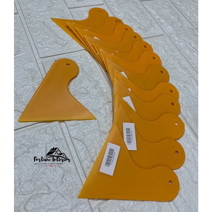 Jual Tool Rakel kape kapi wiper wipper scrap scrapper segitiga alat ...