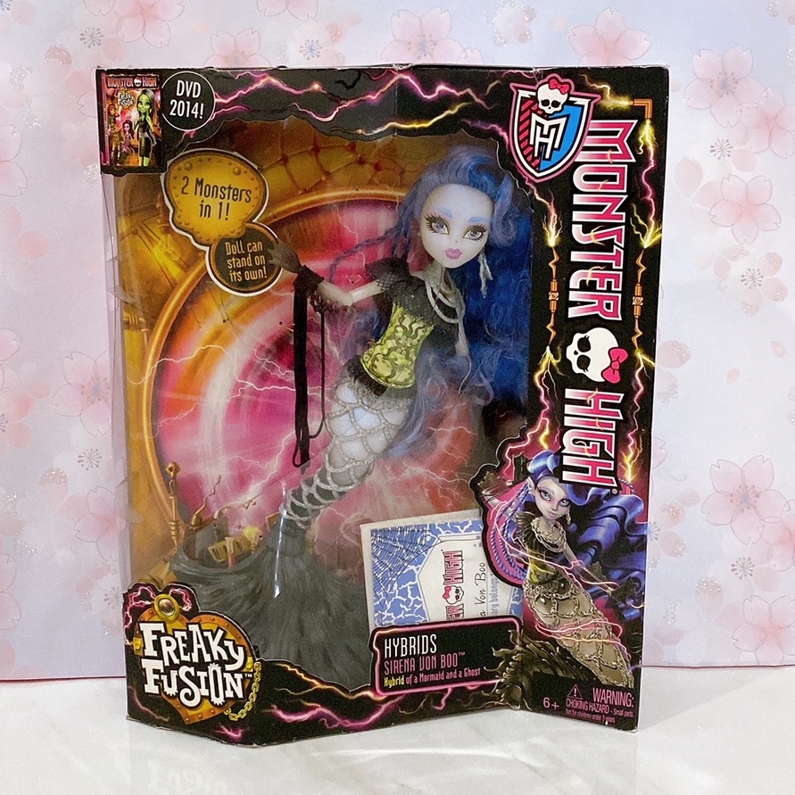 Jual Boneka Monster High Sirena Von Boo NRFB / BARU Boneka Monster High ...