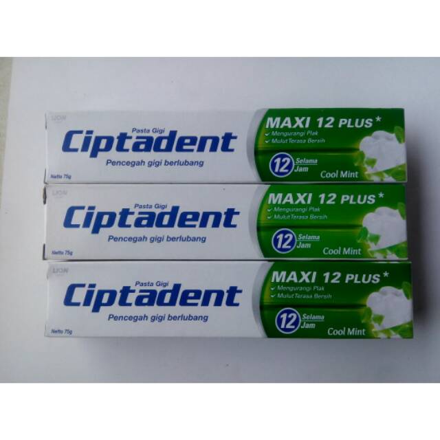 Jual Ciptadent Maxi 12 Plus 75gr Indonesia|Shopee Indonesia
