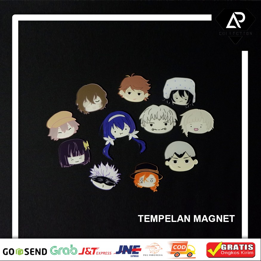 Jual Tempelan Magnet Custom / Tempelan Kulkas BTS / Tempelan Dinding ...