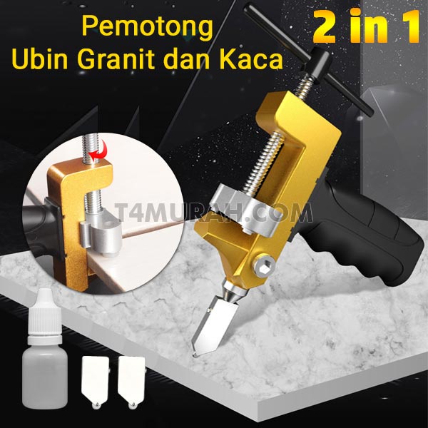 Jual Pemotong Granit Kaca 2 in 1 Alat Pemotong Ubin Keramik Alat Potong ...