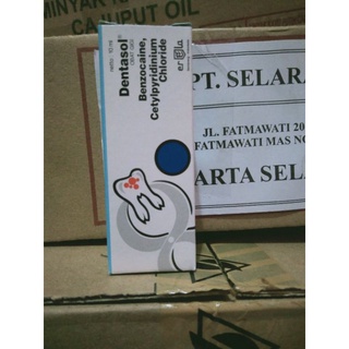 Jual Dentasol (Obat sakit gigi peradangan dan sariawan) | Shopee Indonesia