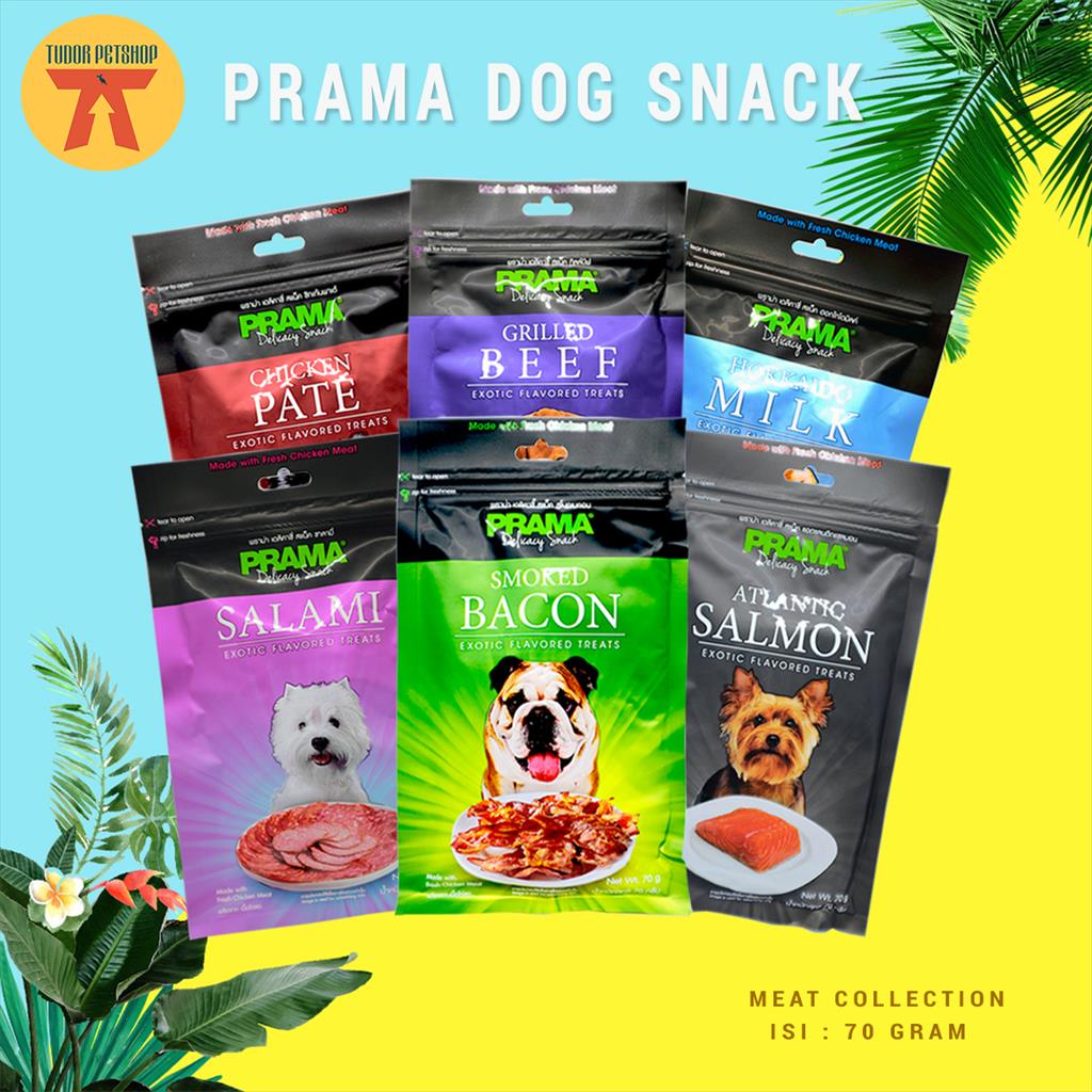Jual PRAMA DOG SNACK MEAT COLLECTION 70 GRAM CEMILAN / MAKANAN / SNACK ...