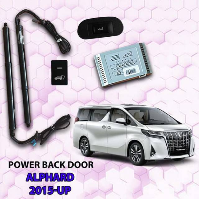 Jual Power Back Door All New Alphard SHM Shigeru Pintu Bagasi Elektrik ...