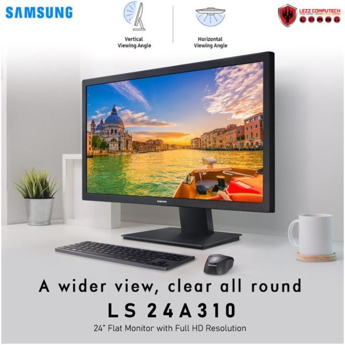 Jual SAMSUNG LED Monitor 24" S24F350FHE FULL HD 1080p with AMD FreeSync ...
