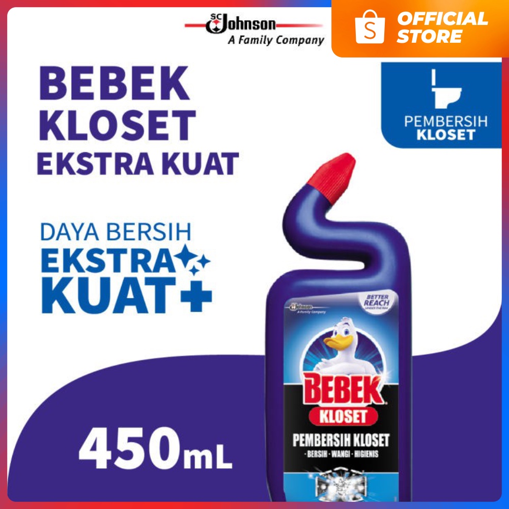 Jual BEBEK - KLOSET BOTOL 450ml | Cairan Pembersih Closet Toilet WC ...