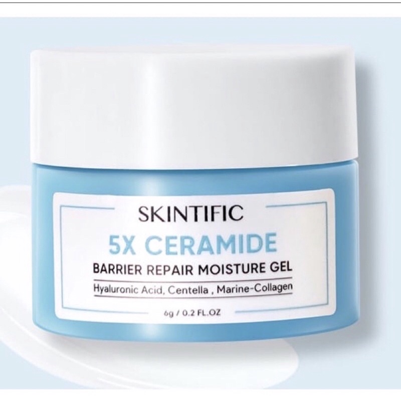 Jual SKINTIFIC 5X Ceramide Barrier Repair Moisture gel 6gr Travel Size ...
