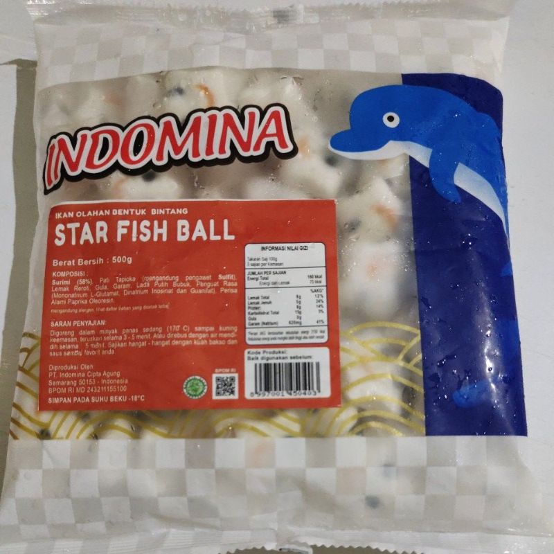 Jual INDOMINA STAR FISH BALL | Shopee Indonesia