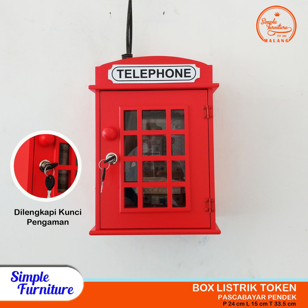 Jual Box meteran listrik prabayar token dan pascabayar pendek | Shopee ...