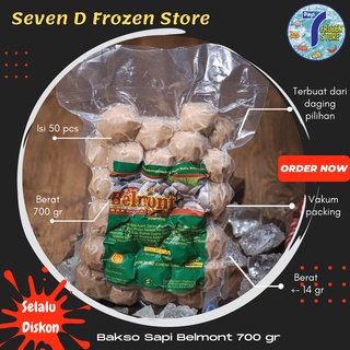 Jual Bakso Sapi Besar Belmont isi 50 kemasan 700 gr | Shopee Indonesia