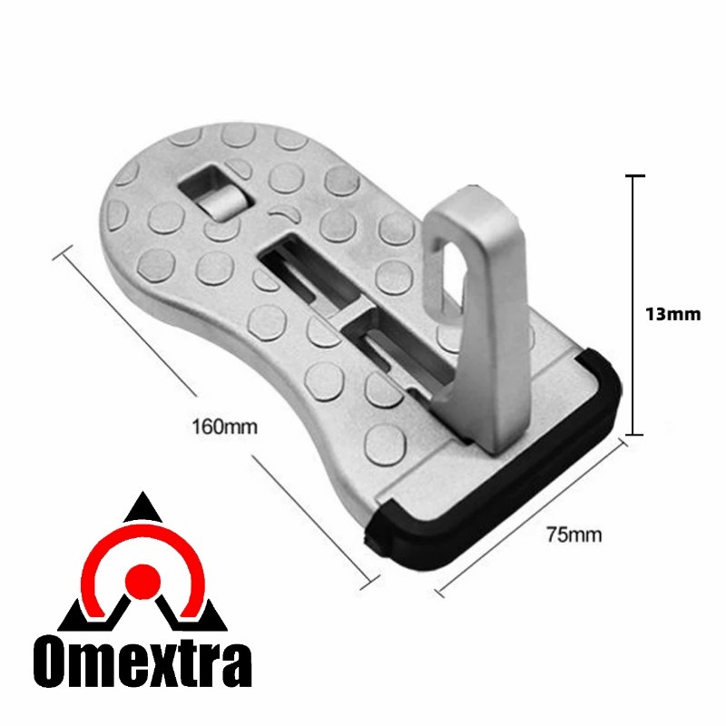 Jual Metal Car Door Foot Step Pedal Safety Hammer Omextra Step Injakan ...