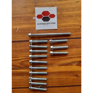 Jual Baut CVT Beat Karbu Full Set / Baud Cover CVT Beat Karburator Full Set / COD Baut CVT Beat ...