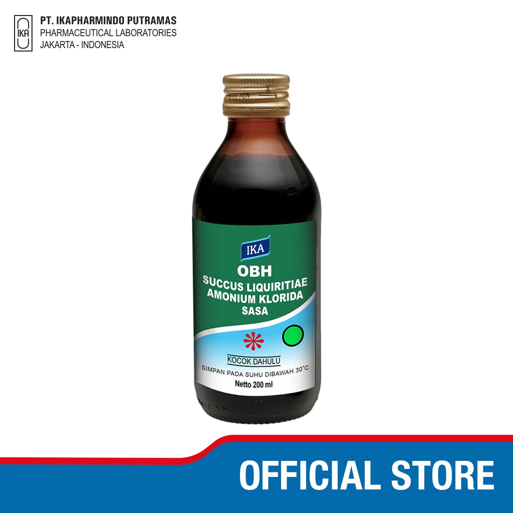 Jual Obat Batuk Hitam OBH Ika 200 mL - Obat Batuk Berdahak ...