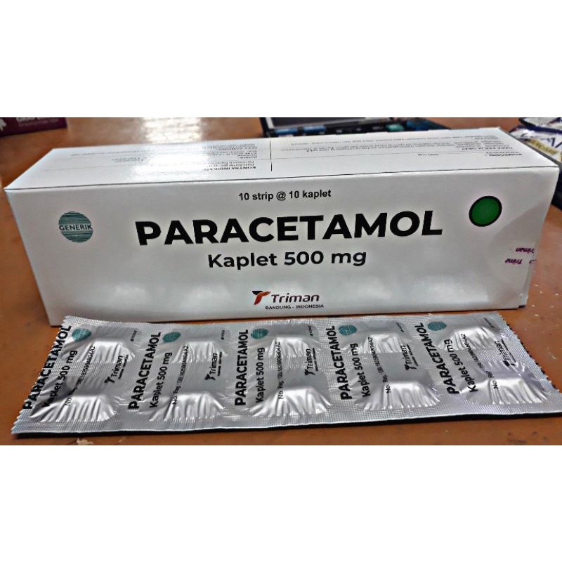 Jual Per strip Paracetamol tablet lembar isi 10 tablet | Shopee Indonesia