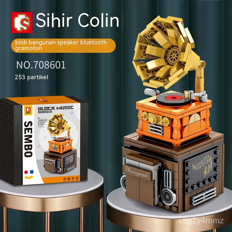 Jual [Pameran] Mekanik sihir suara fonograf bluetooth speaker perakitan ...