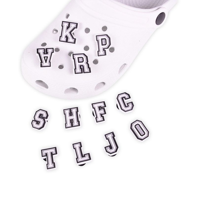 Jual JIBBITZ CROCS ACCESSORIES SHOES ALFABET | Shopee Indonesia