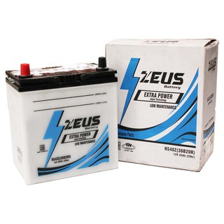 Jual Aki Mobil Chevrolet Spark NS40Z (36B20R) Zeus Accu Basah 12v 35Ah ...