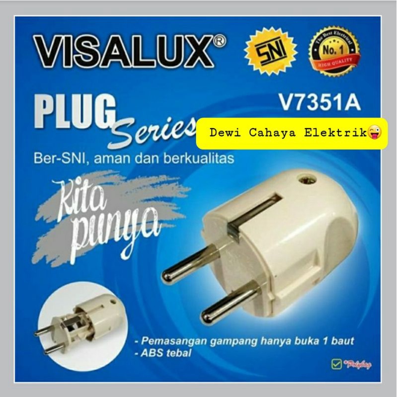 Jual Steker Arde - Tusuk Kontak - Colokan Listrik 2 Pase Terminal ...