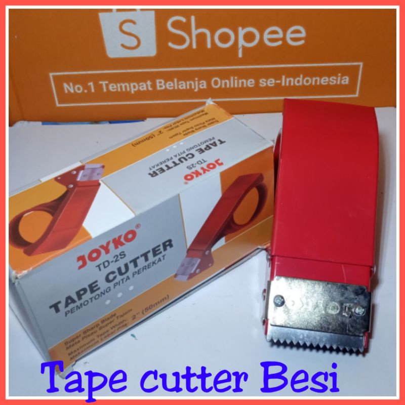 Jual Dispenser Lakban 2 Inch / Tape Cutter / Tempat Lakban Besi Joyko ...