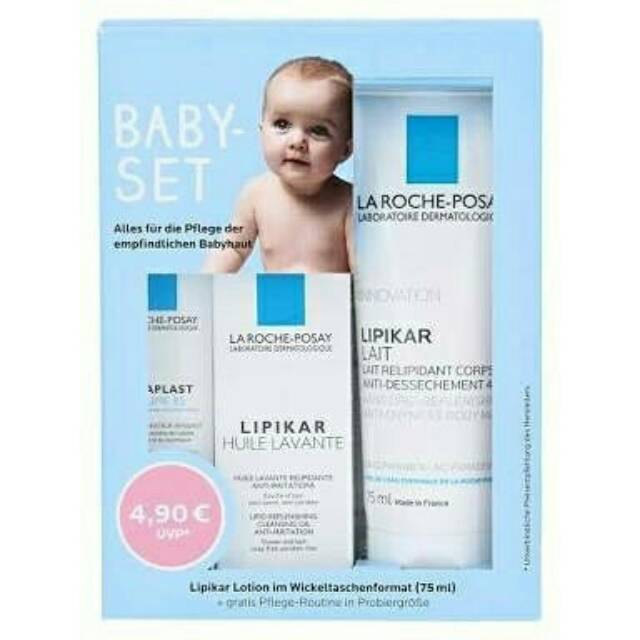 Jual LA ROCHE POSAY LIPIKAR BABY SET (MADE IN FRANCE) Indonesia|Shopee ...