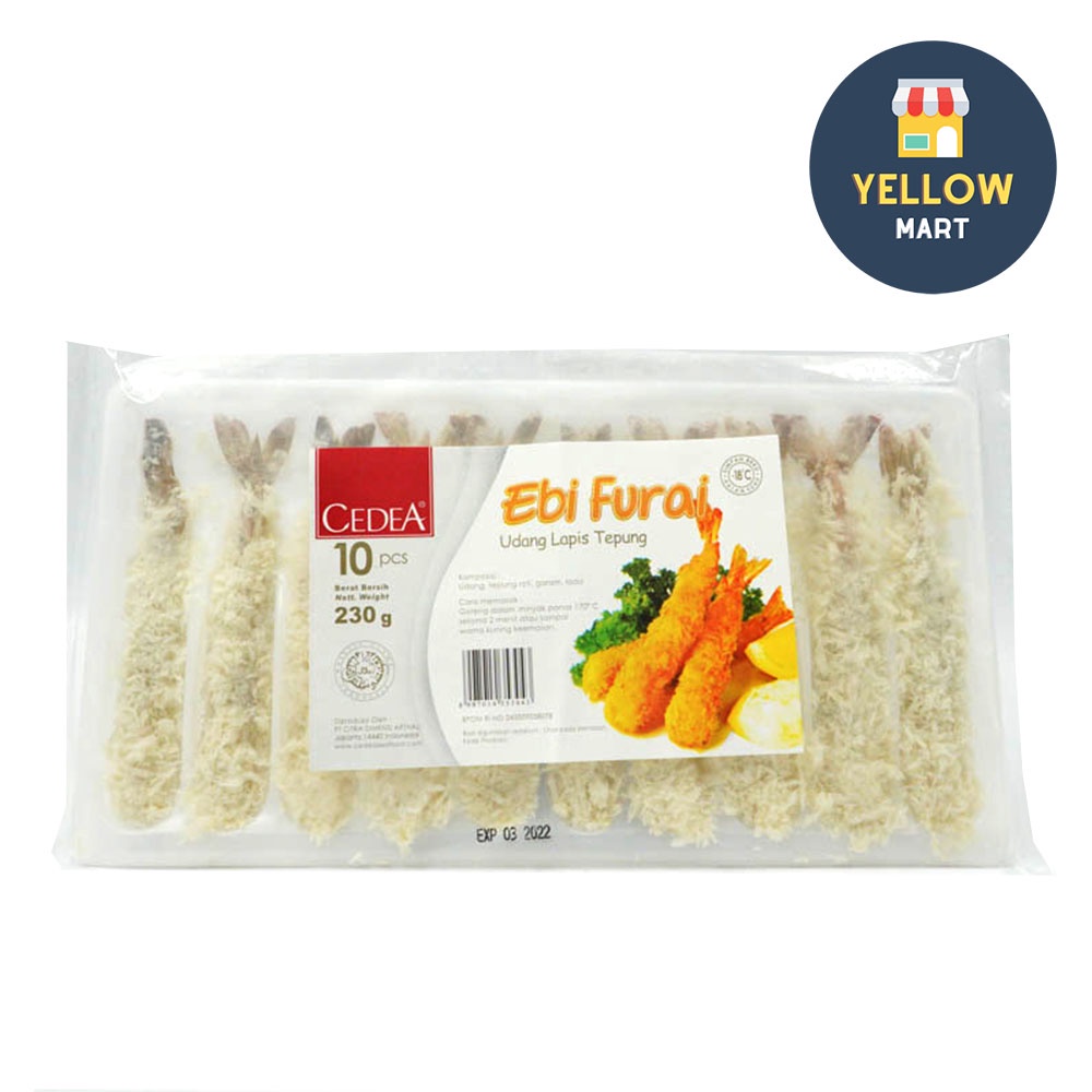Jual Cedea Ebi Furai Isi 10 pcs 230 Gram (FROZEN FOOD BANDUNG) | Shopee ...